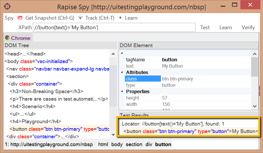 Searching For A Web Element By Text That Contains Non breaki KB551